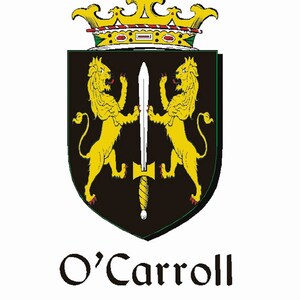 Carroll Irish Coat of Arms Gents Ring IC100 - Etsy