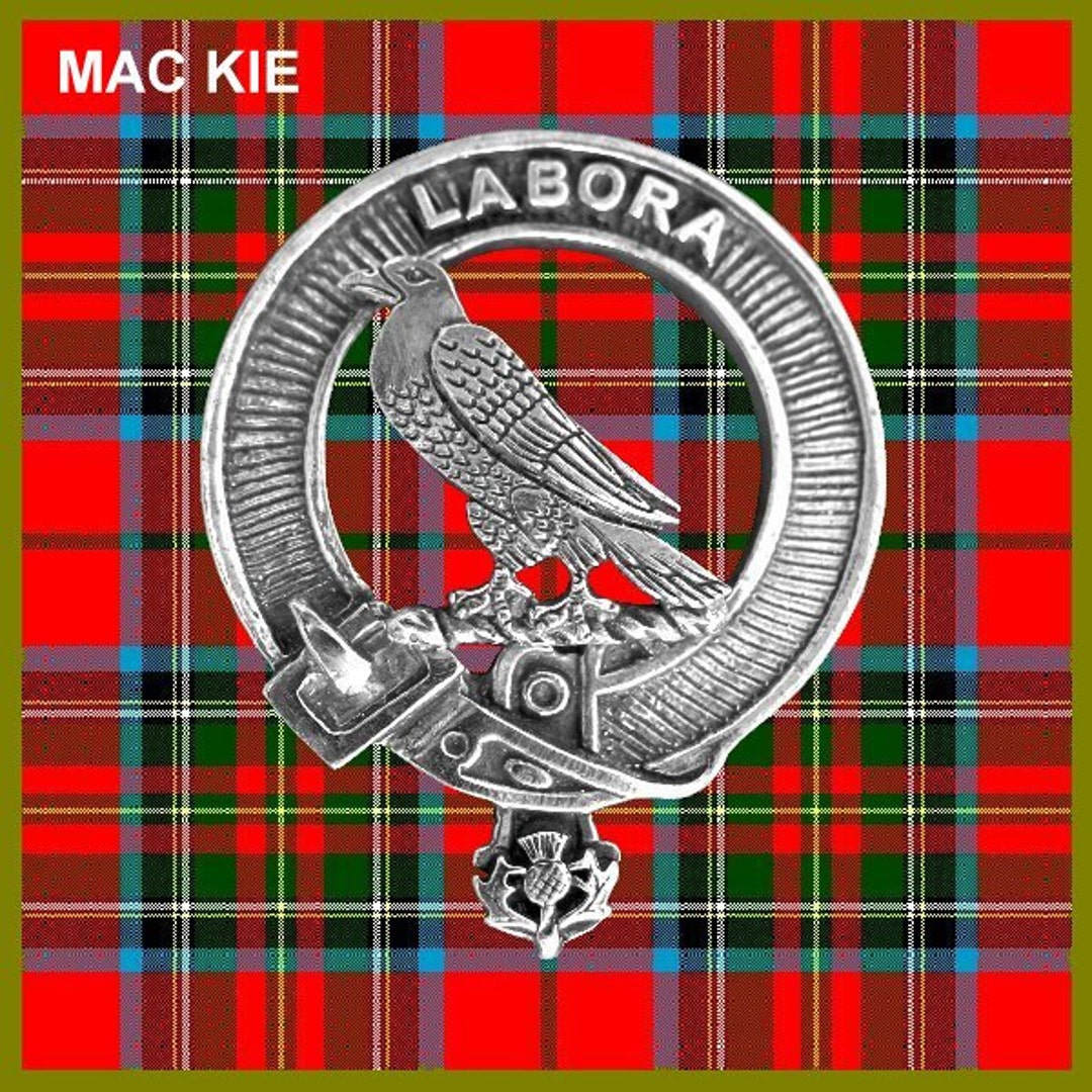 Mackie Clan Crest Scottish Cap Badge CB02 - Etsy