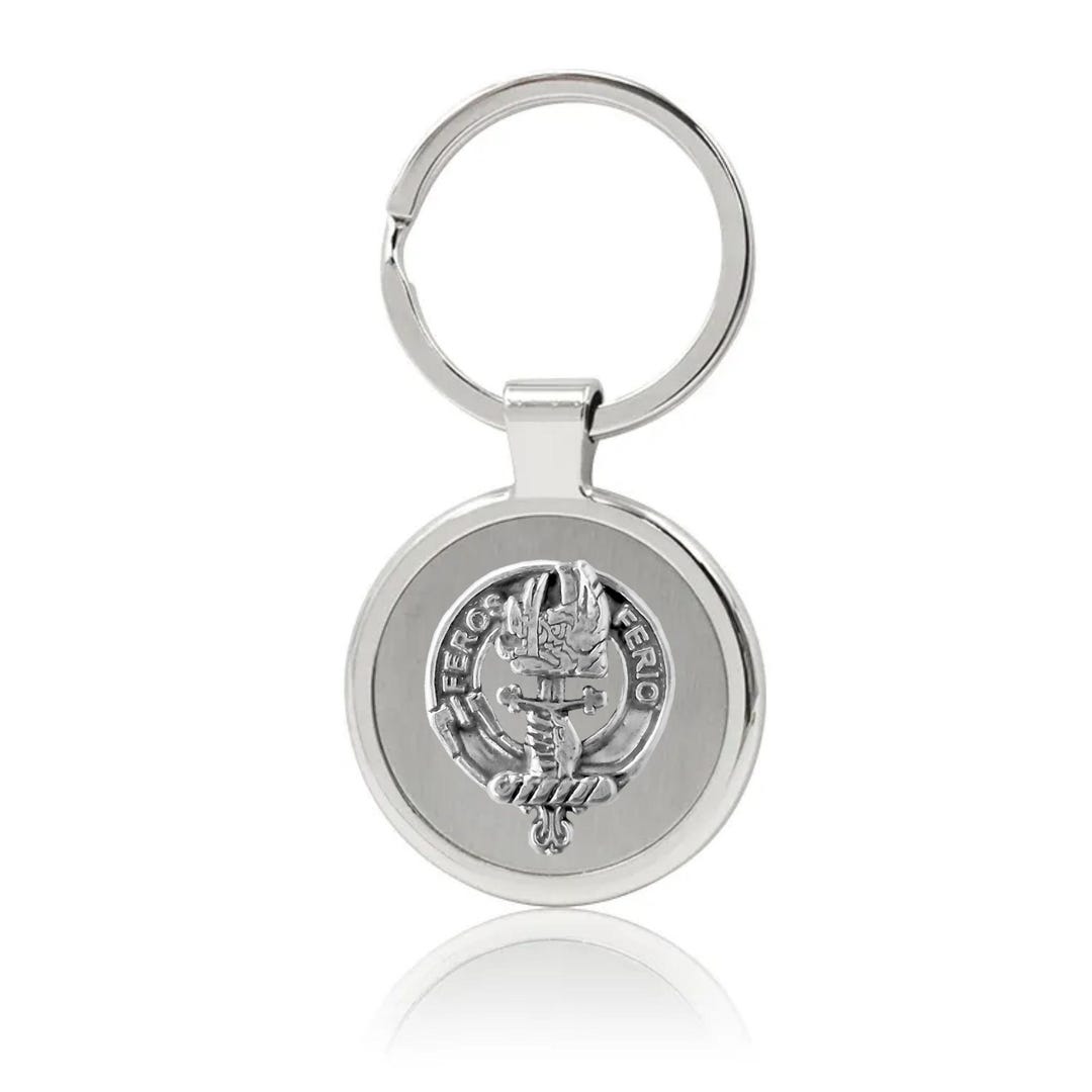 Chisholm Clan Crest Stainless Steel Key Ring - Etsy