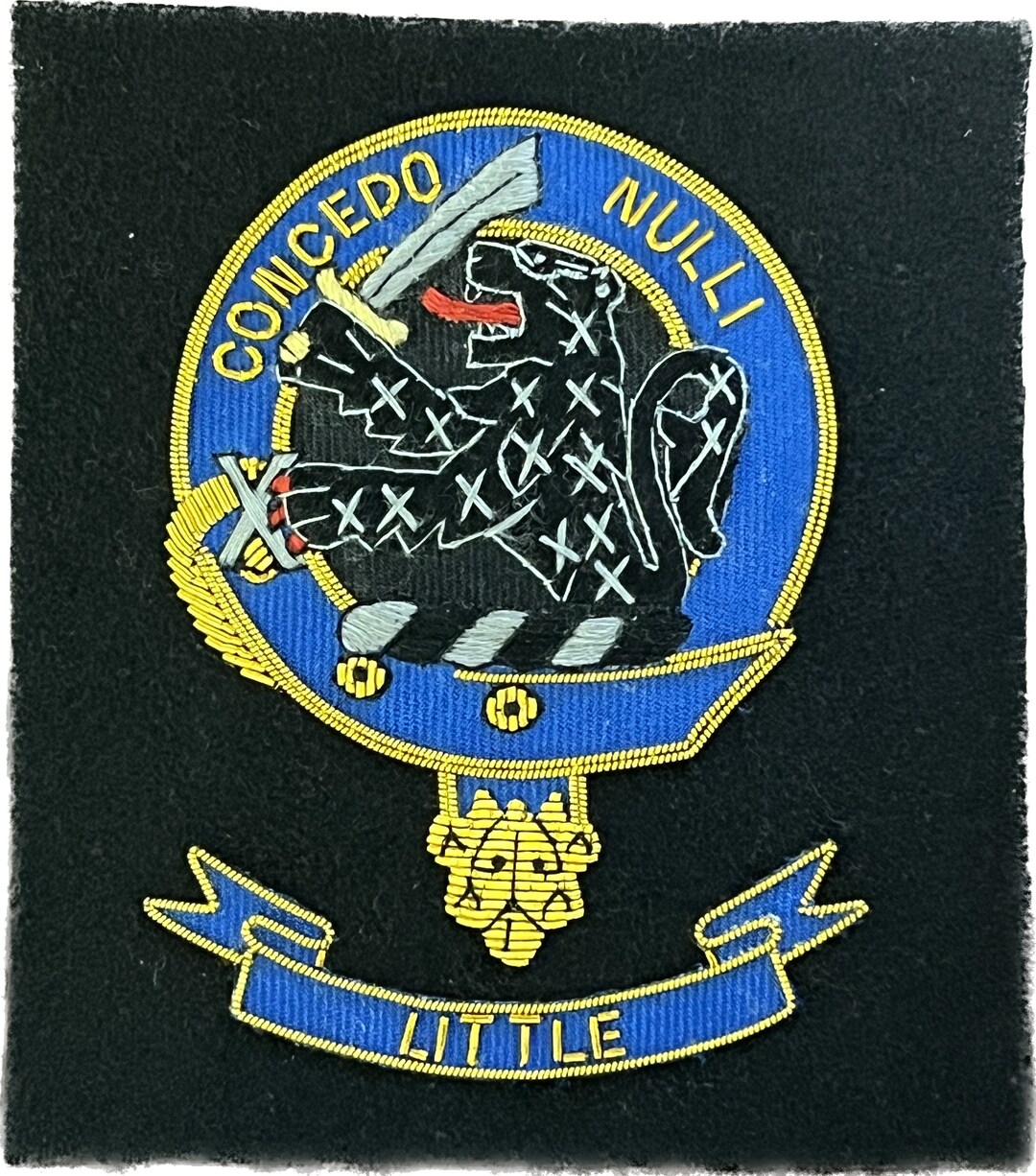 Little Scottish Clan Embroidered Crest - Etsy