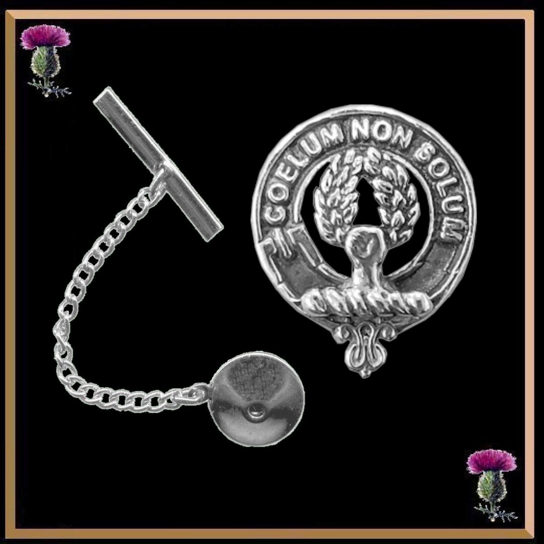 Stevenson Clan Crest Scottish Tie Tack/ Lapel Pin - Etsy
