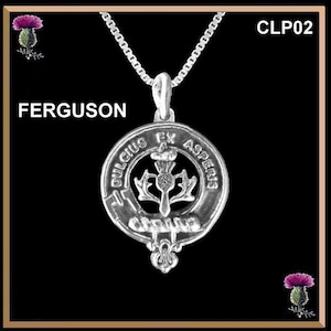 Ferguson Scottish Crest Jewelry - Etsy