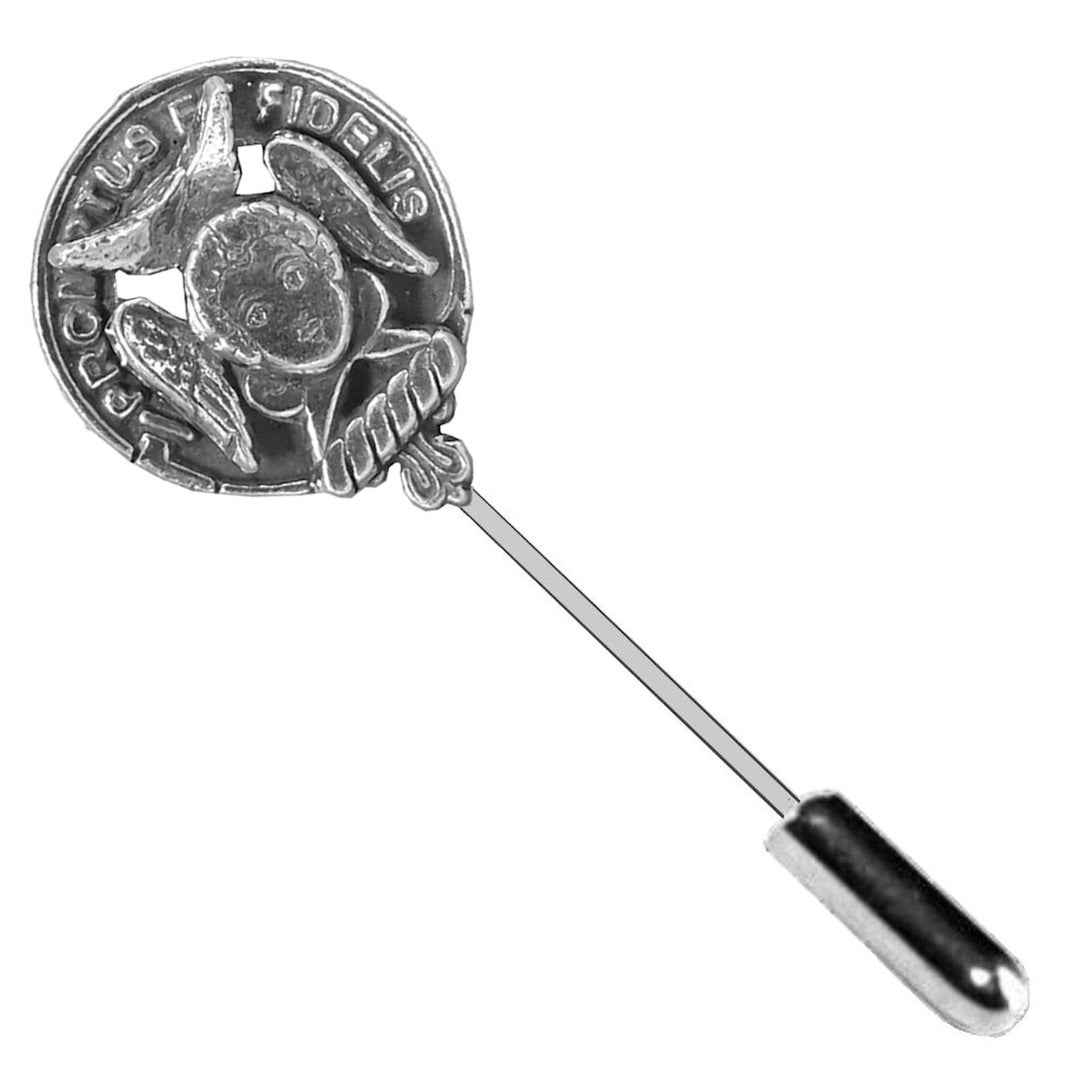 Carruthers Clan Crest Stick or Cravat Pin, Sterling Silver - Etsy