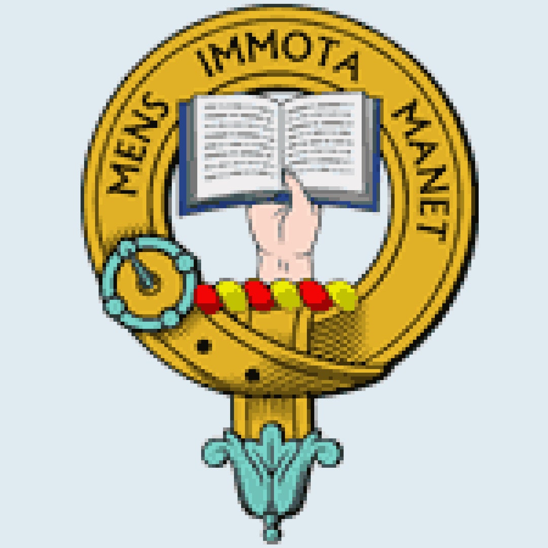 Meldrum Clan Crest Scottish Cap Badge CB02 - Etsy