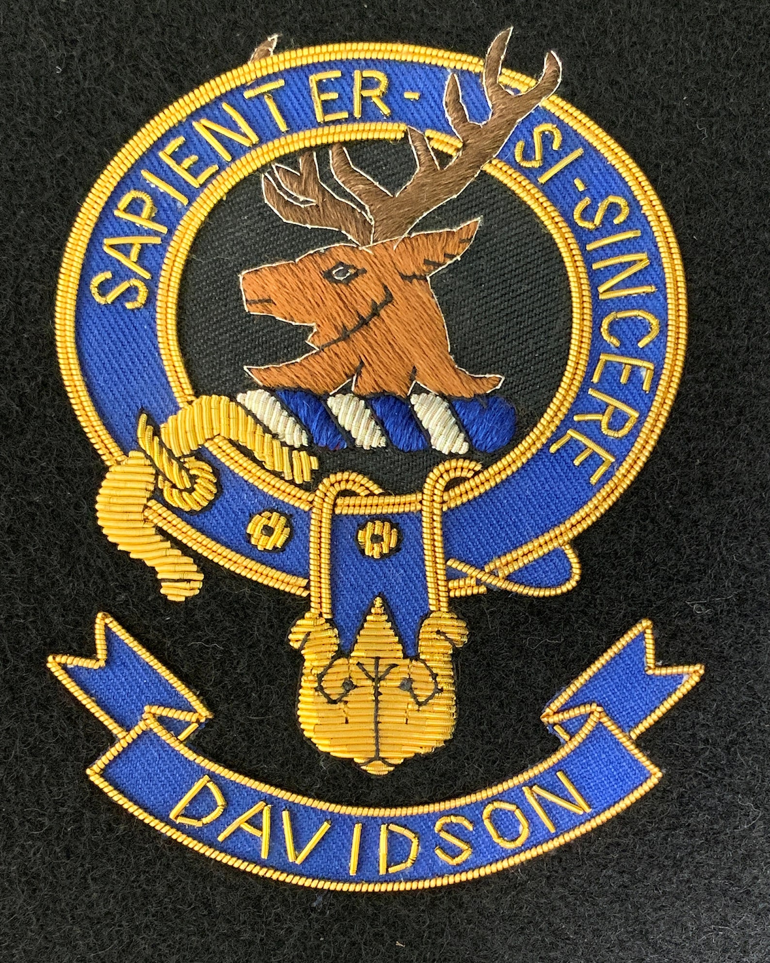 Davidson Scottish Clan Embroidered Crest | Etsy