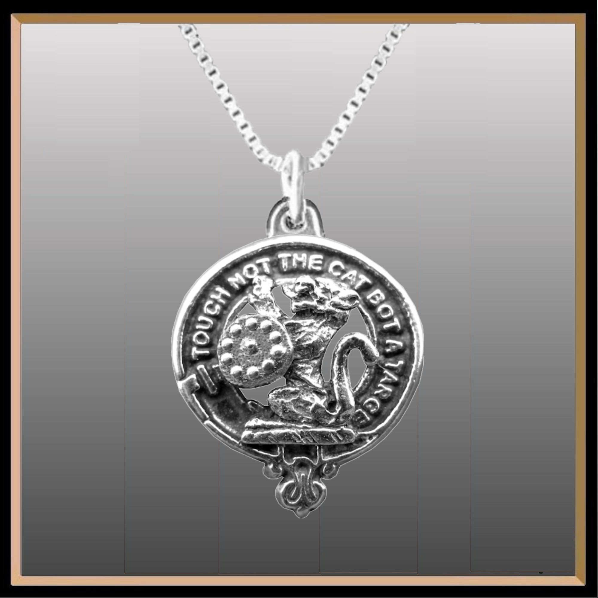 MacBain Clan Crest Scottish Pendant CLP02 | Etsy