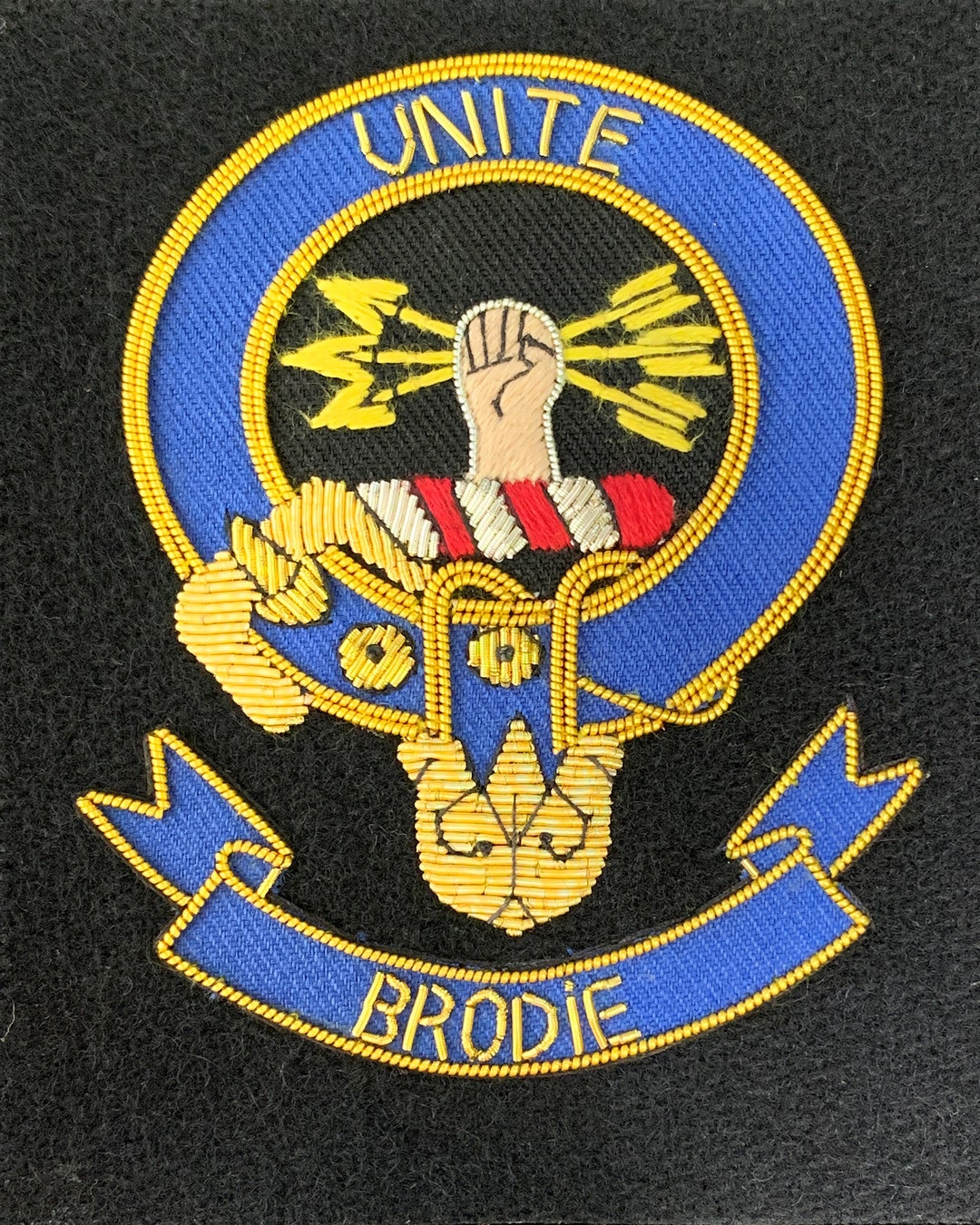 Brodie Scottish Clan Embroidered Crest - Etsy