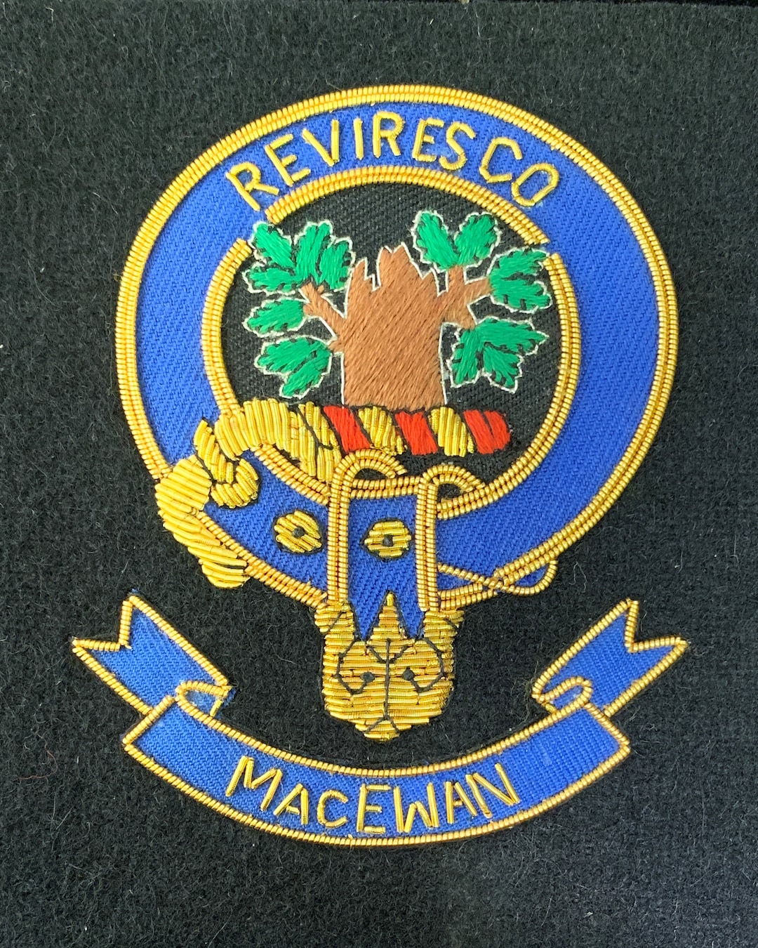 Macewan Scottish Clan Embroidered Crest - Etsy