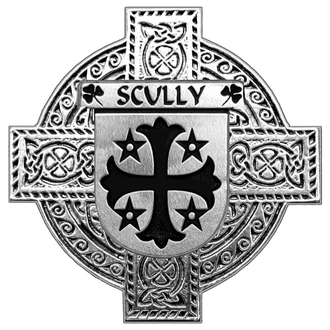 Scully Irish Coat of Arms Badge Stainless Steel Tankard - Etsy UK