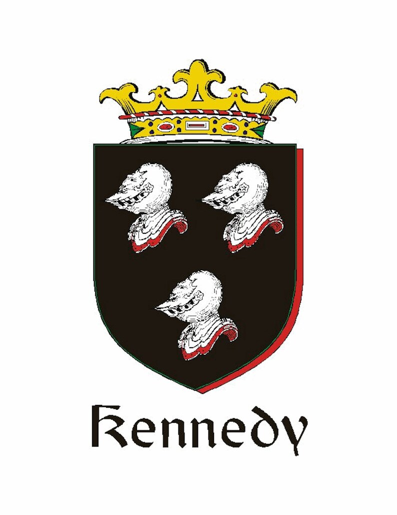 Kennedy Irish Coat of Arms Regular Buckle - Etsy Kennedy Irish Coat of Arms Regular Buckle - Etsy