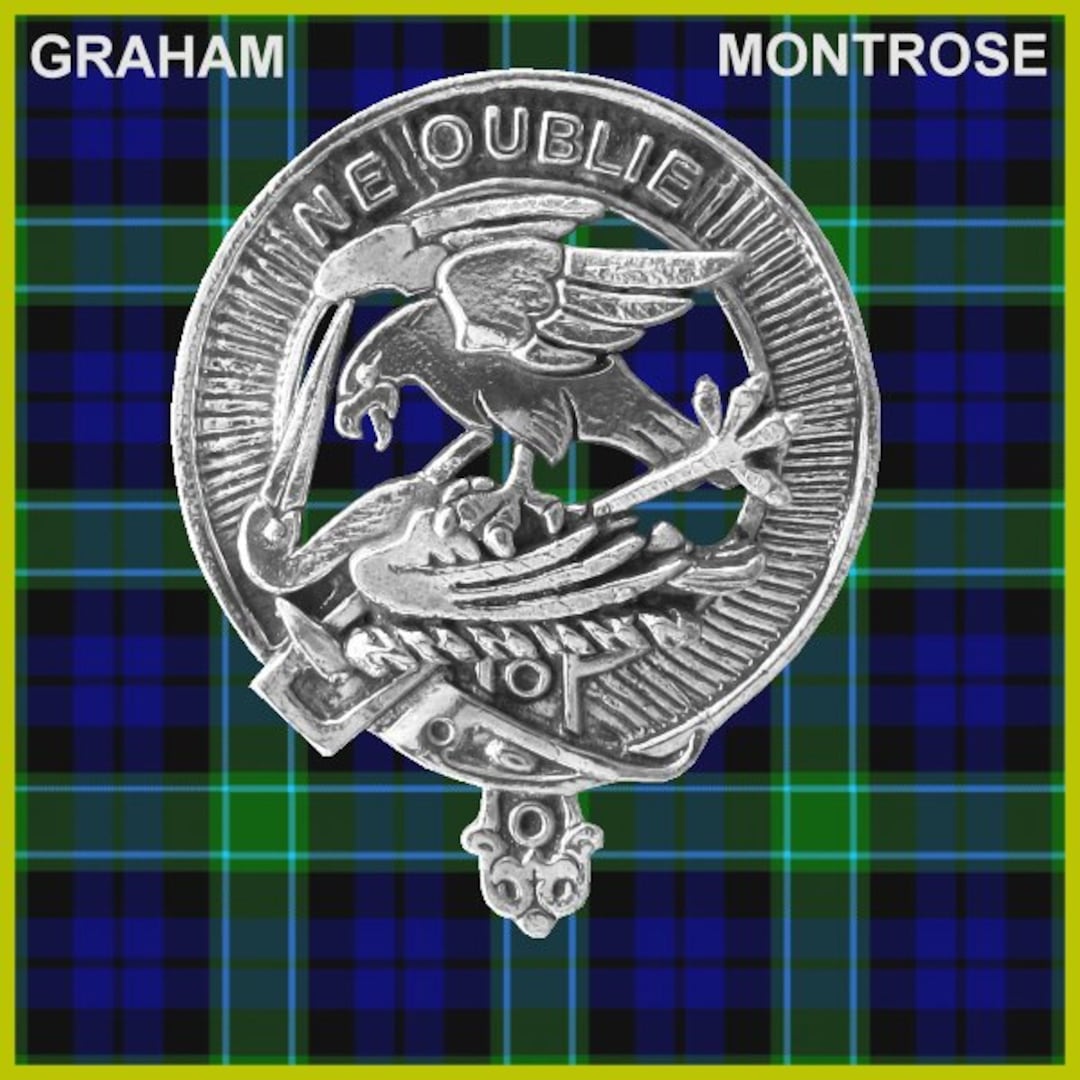 Graham Montrose Clan Crest Scottish Cap Badge CB02 - Etsy