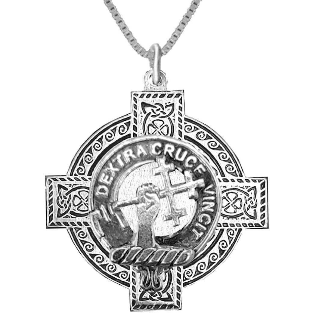 Sheppard Clan Crest Celtic Cross Pendant Scottish ~ CLP04 - Etsy
