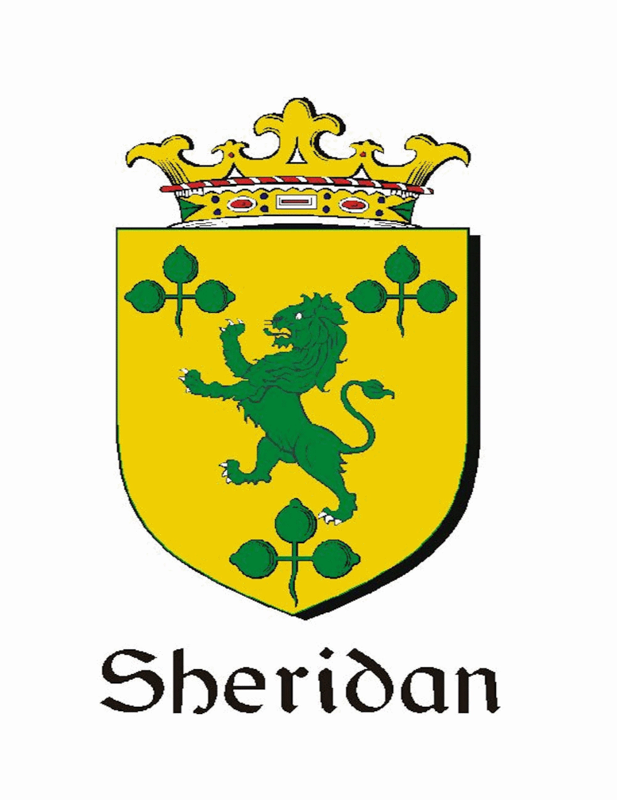 Sheridan Irish Coat of Arms Dress Fur Sporran - Etsy UK