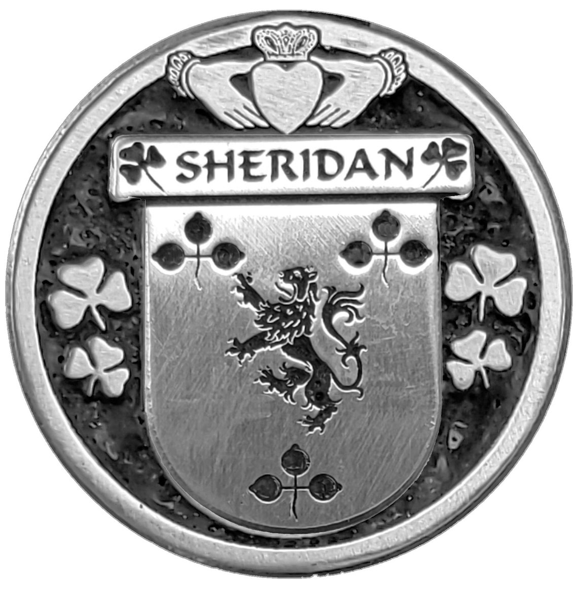 Sheridan Irish Coat of Arms Dress Fur Sporran - Etsy UK