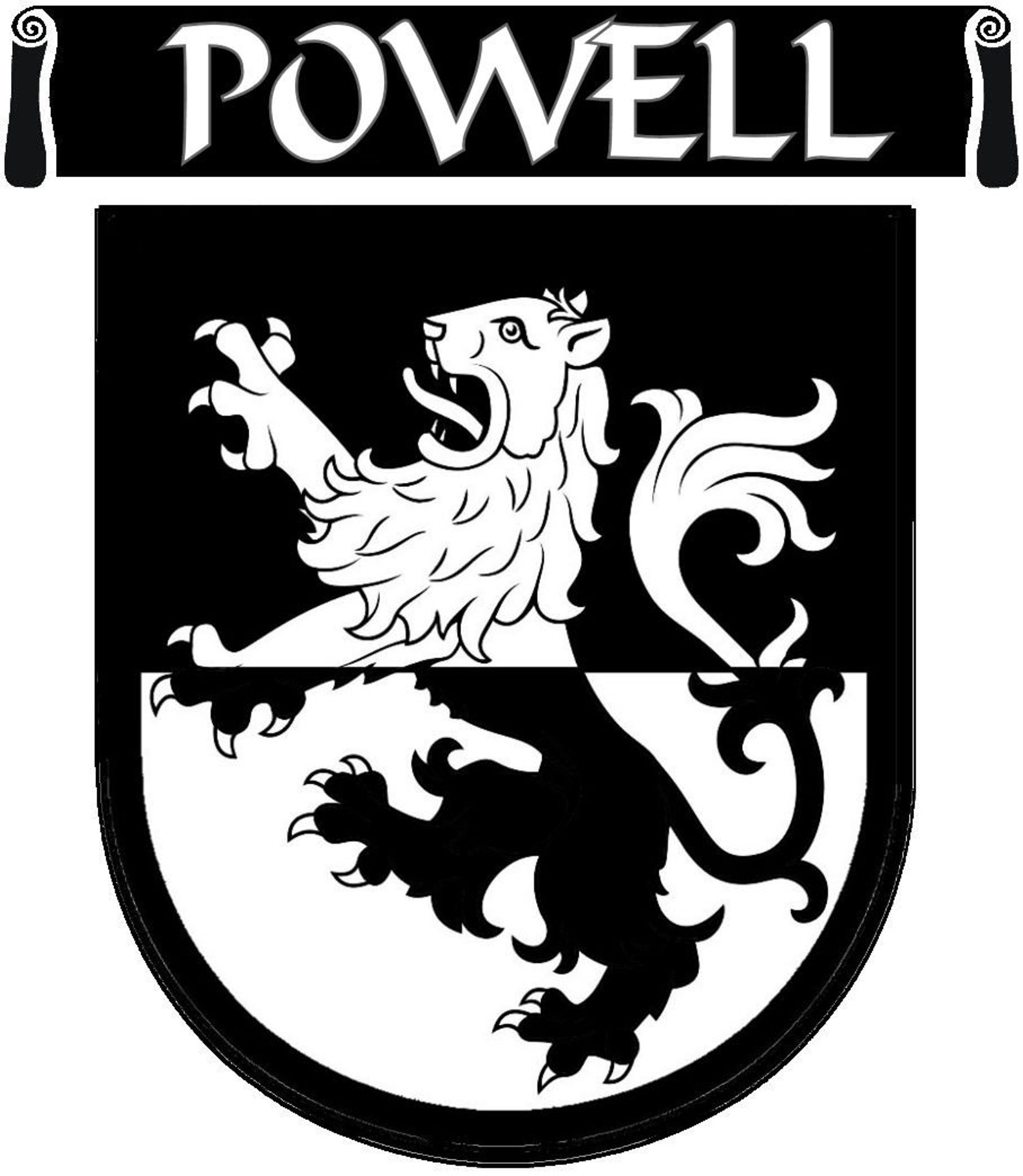 Powell Welsh Coat of Arms Celtic Interlace Brooch or Pendant - Etsy Canada