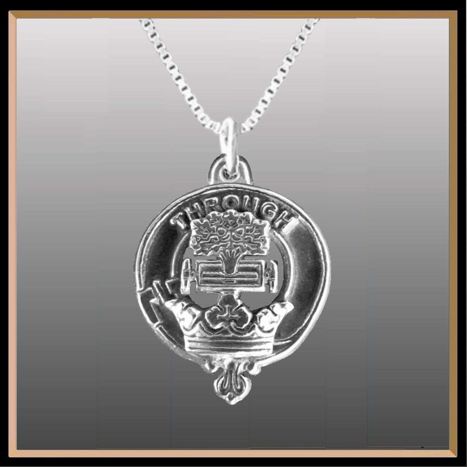 Hamilton Clan Crest Scottish Pendant CLP02 - Etsy