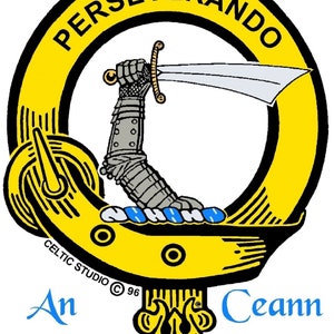 Mackellar Scottish Clan Crest Pocket Watch - Etsy