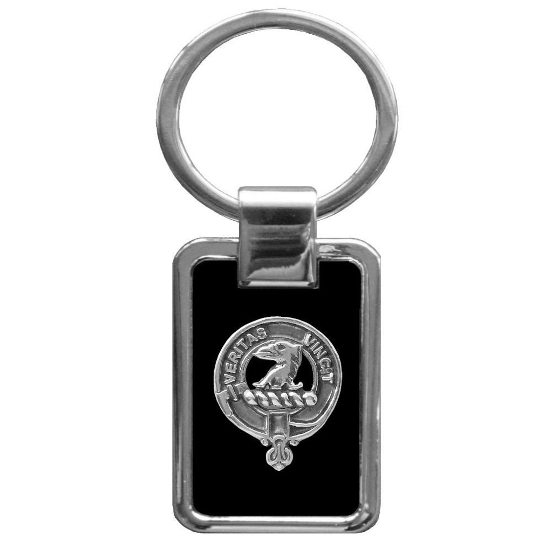 Allison Clan Black Stainless Key Ring - Etsy