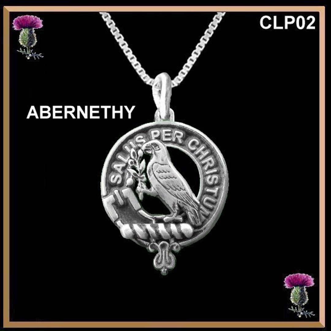 Abernethy Clan Crest Scottish Pendant CLP02 - Etsy