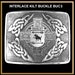 Hanley Irish Coat of Arms Interlace Kilt Buckle - Etsy