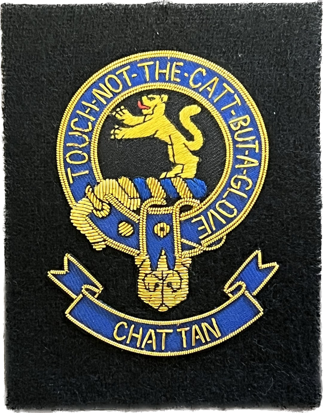 Chattan Scottish Clan Embroidered Crest - Etsy