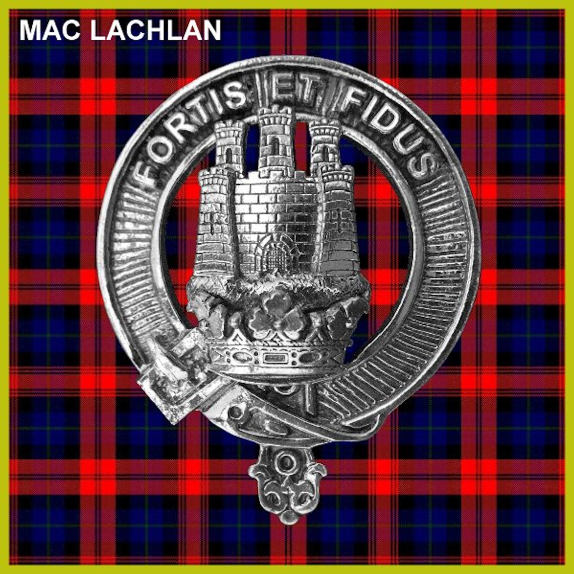 Maclachlan Crest Regular Buckle - Etsy