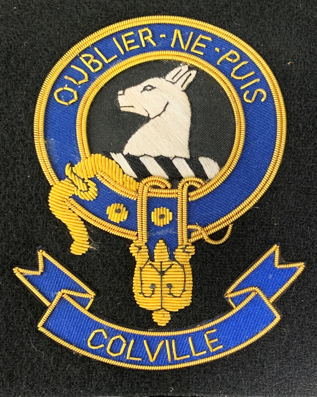 Colville Scottish Clan Embroidered Crest - Etsy UK