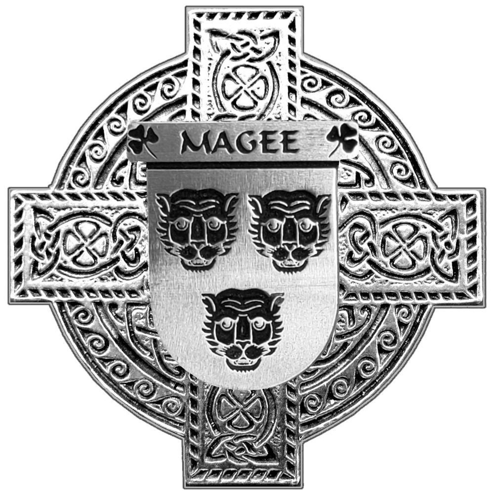 Magee Irish Coat of Arms Badge Stainless Steel Tankard - Etsy