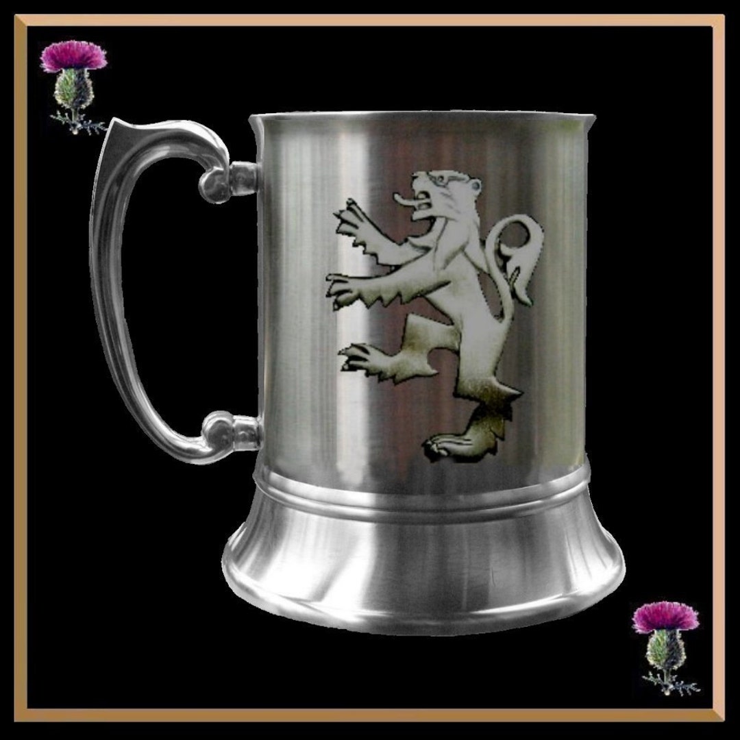 Scottish Rampant Lion Tankard 16oz - Etsy
