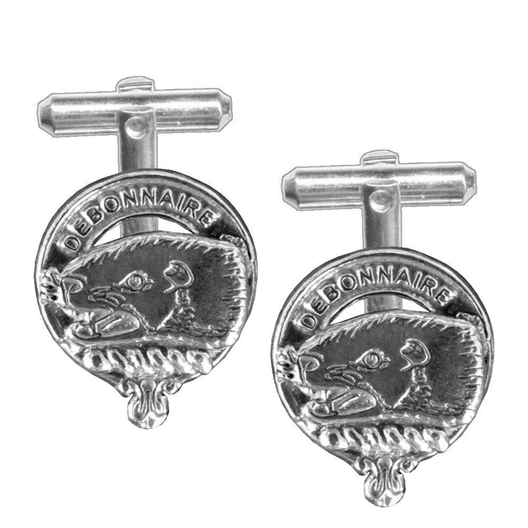 Beaton (bethune) Clan Crest Scottish Cufflinks; Pewter, Sterling Silver ...