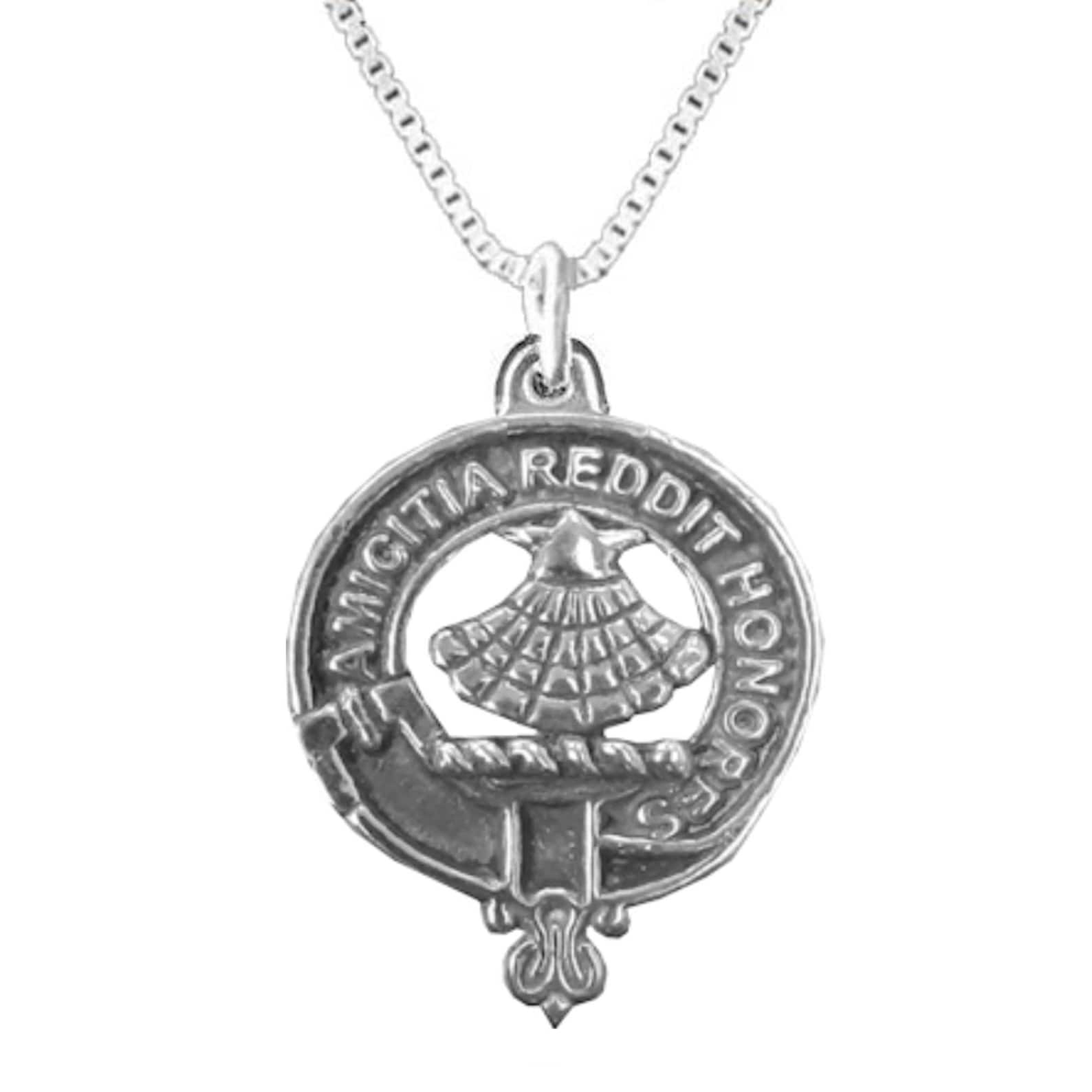 Pringle Clan Crest Scottish Pendant CLP02 - Etsy