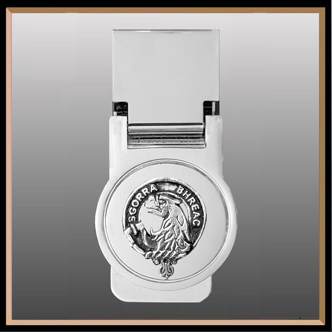 Macnicol Scottish Clan Crest Money Clip - Etsy