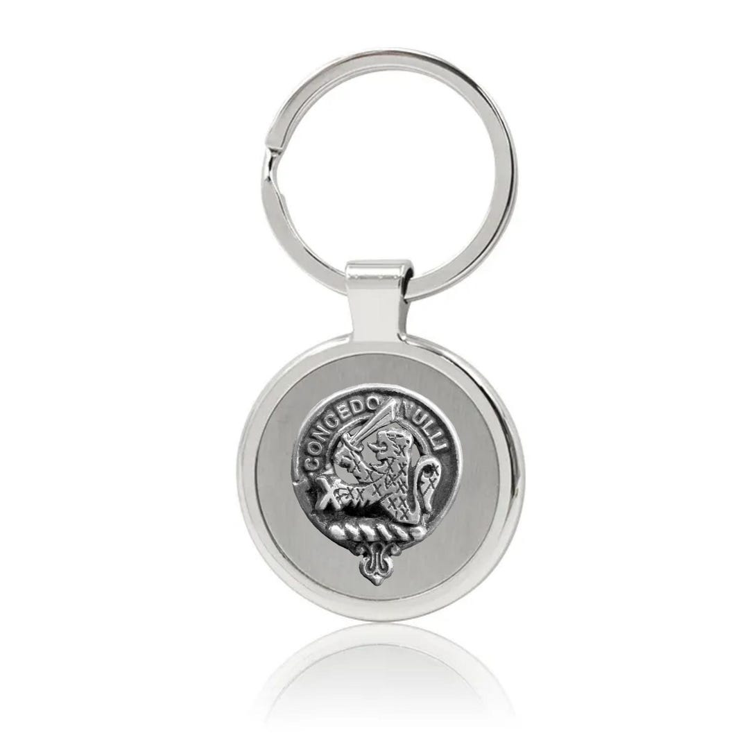 Little Clan Crest Stainless Steel Key Ring - Etsy