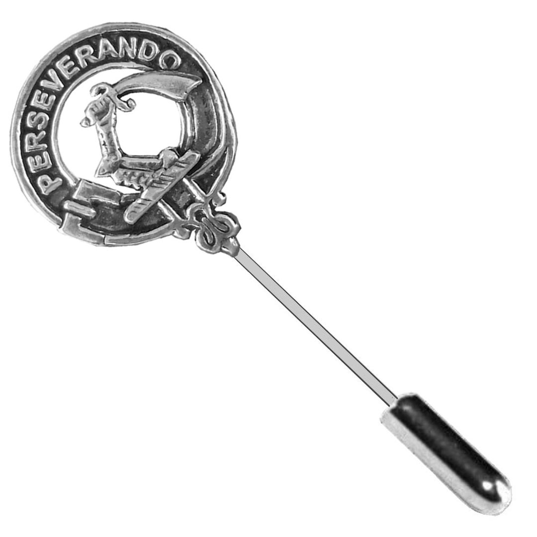 Mackellar Clan Crest Stick or Cravat Pin, Sterling Silver - Etsy