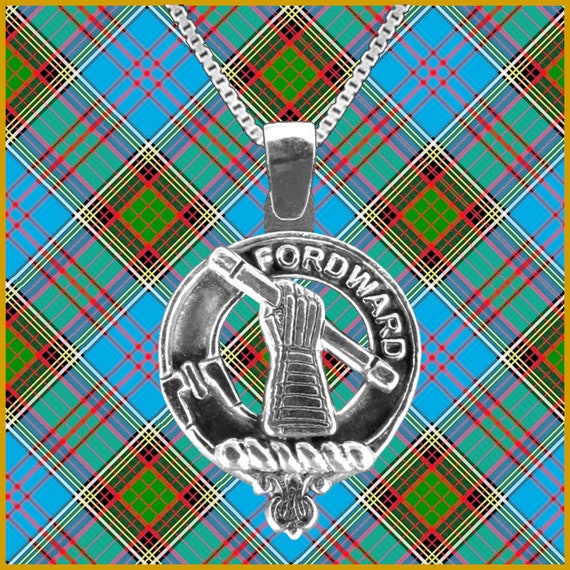 Balfour Large 1 Scottish Clan Crest Pendant Sterling - Etsy