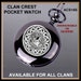 Scottish Clan Crest Pocket Watch - All Clans - Etsy