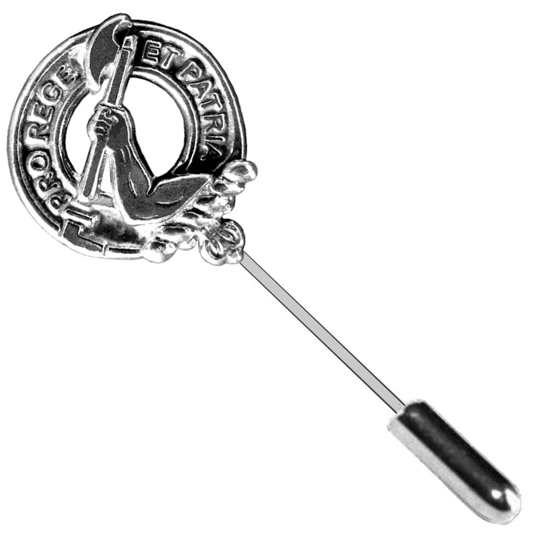 Cooper Clan Crest Stick or Cravat Pin, Sterling Silver - Etsy