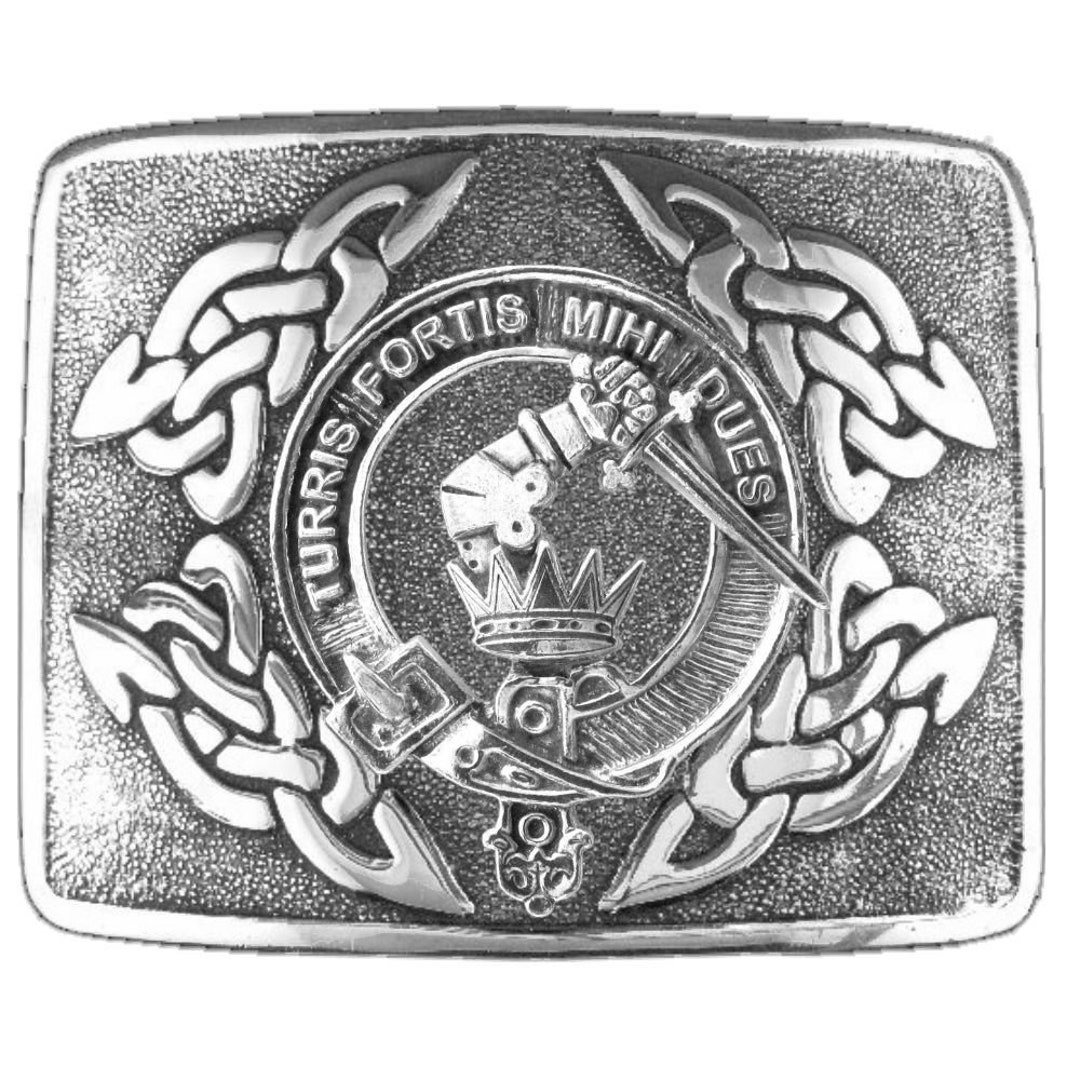 Macquarrie Clan Crest Interlace Kilt Belt Buckle - Etsy