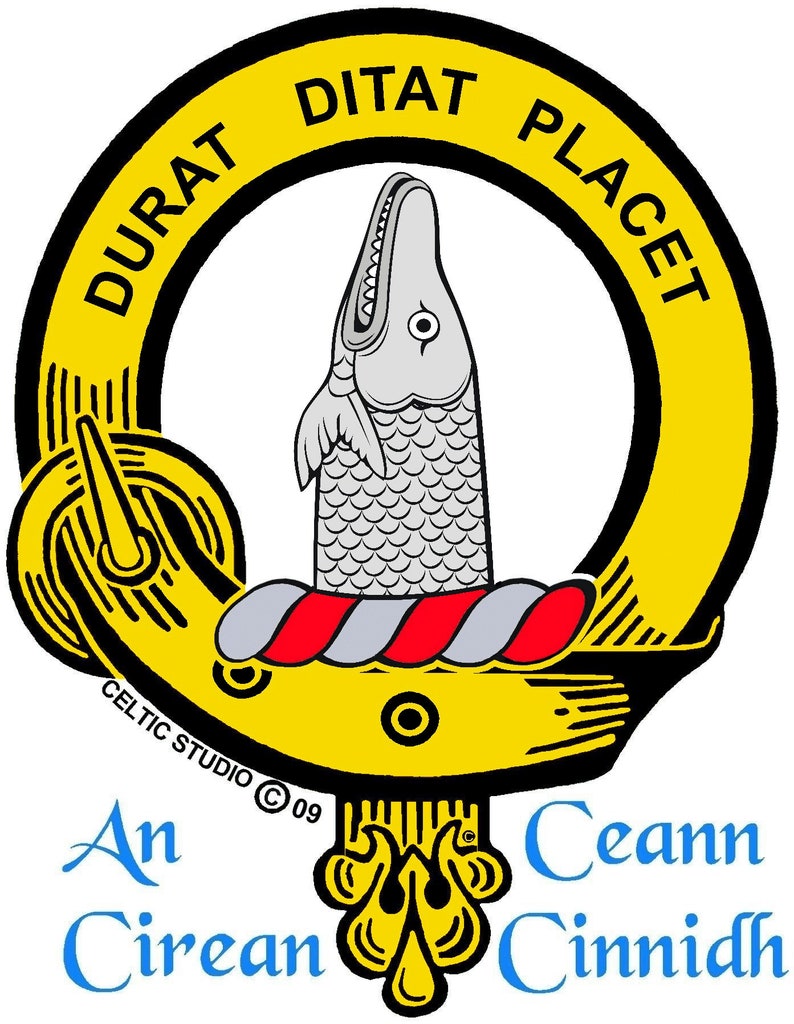 Geddes Scottish Clan Crest Ring GC100 - Etsy