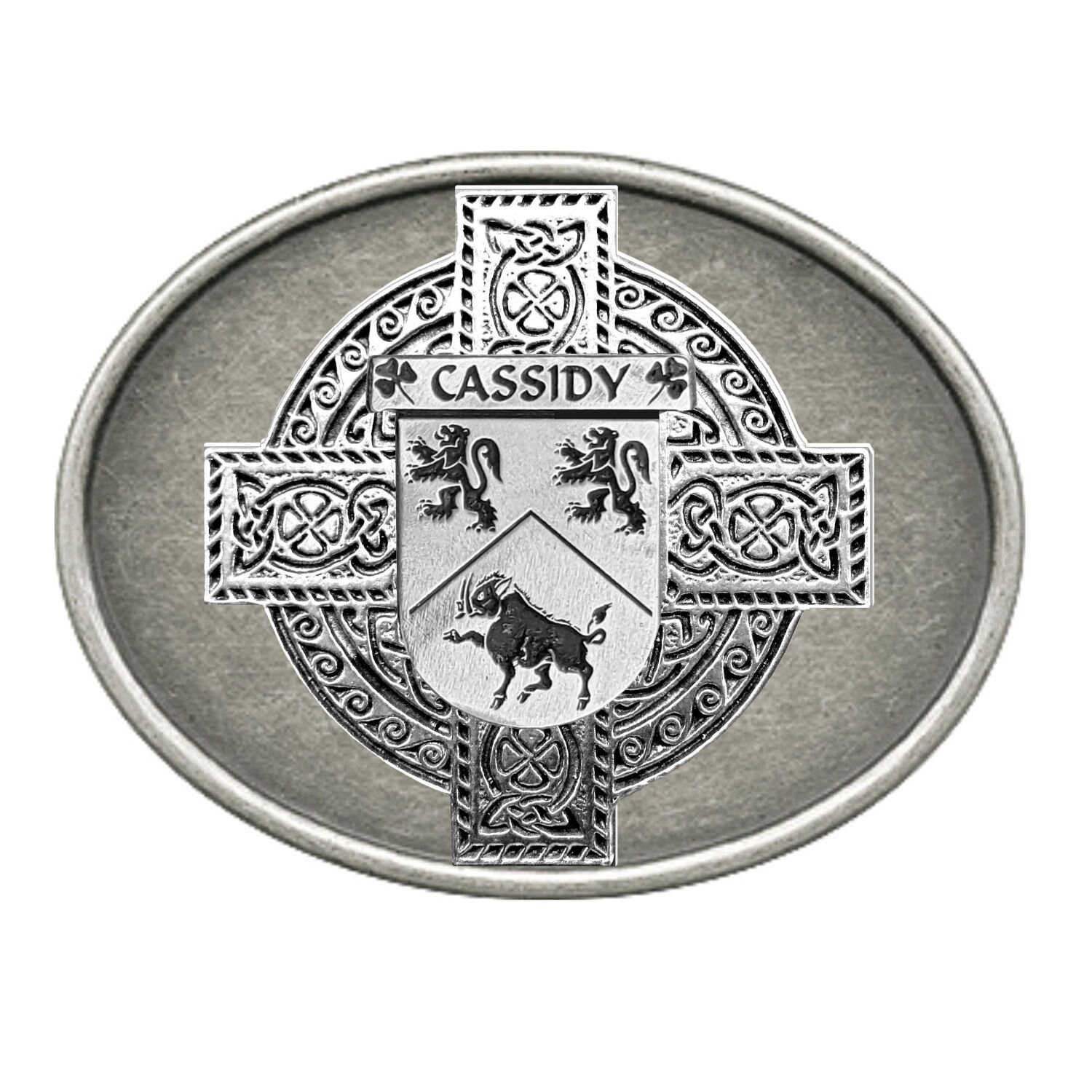 Cassidy Irish Coat of Arms Regular Buckle - Etsy UK