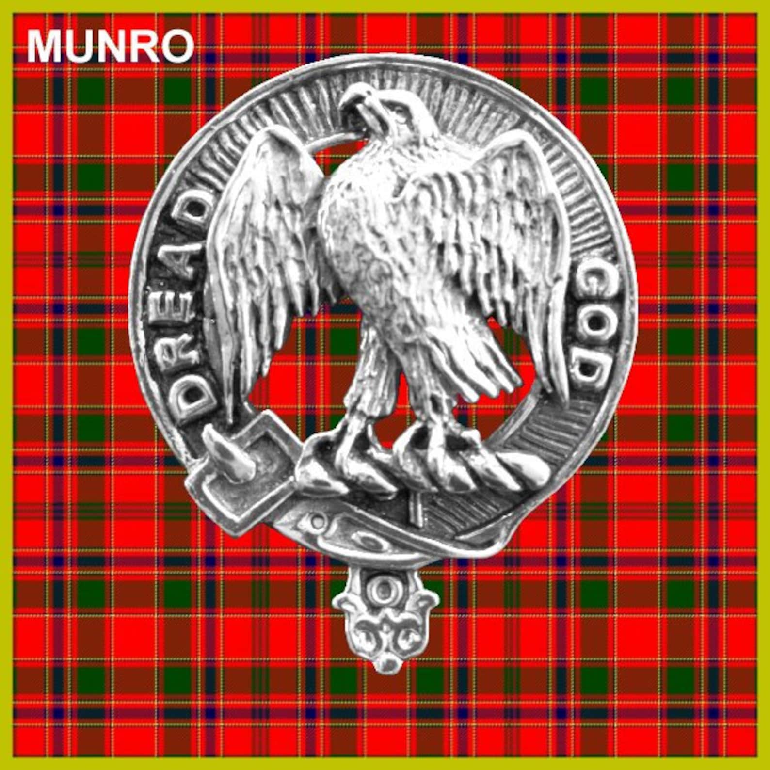 Munro Clan Crest Scottish Cap Badge CB02 - Etsy