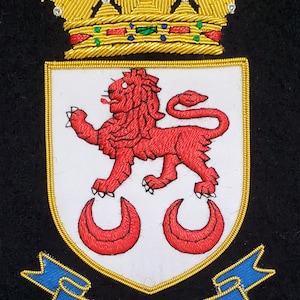 Kavanagh Irish Coat of Arms Embroidered Crest - Etsy