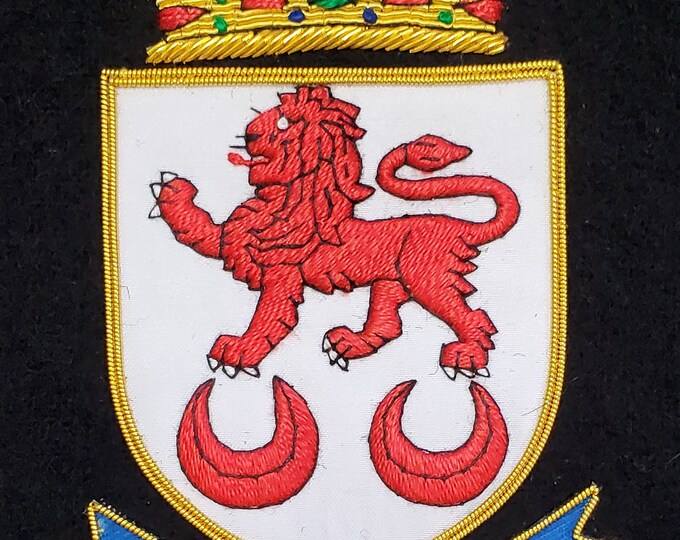Kavanagh Irish Coat of Arms Embroidered Crest - Etsy