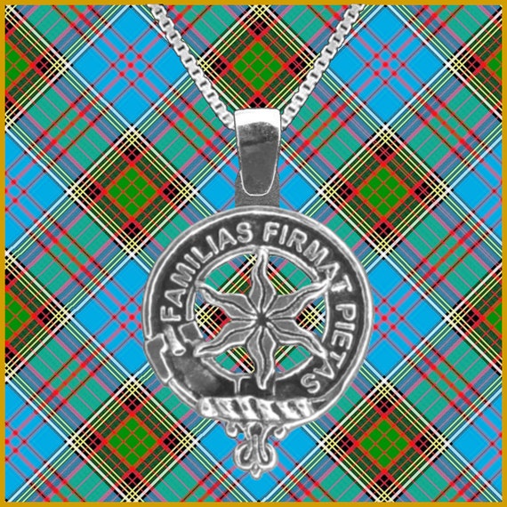 Wardlaw Large 1 Scottish Clan Crest Pendant Sterling | Etsy