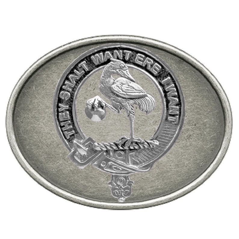 Cranston Clan Crest Regular Buckle - Etsy