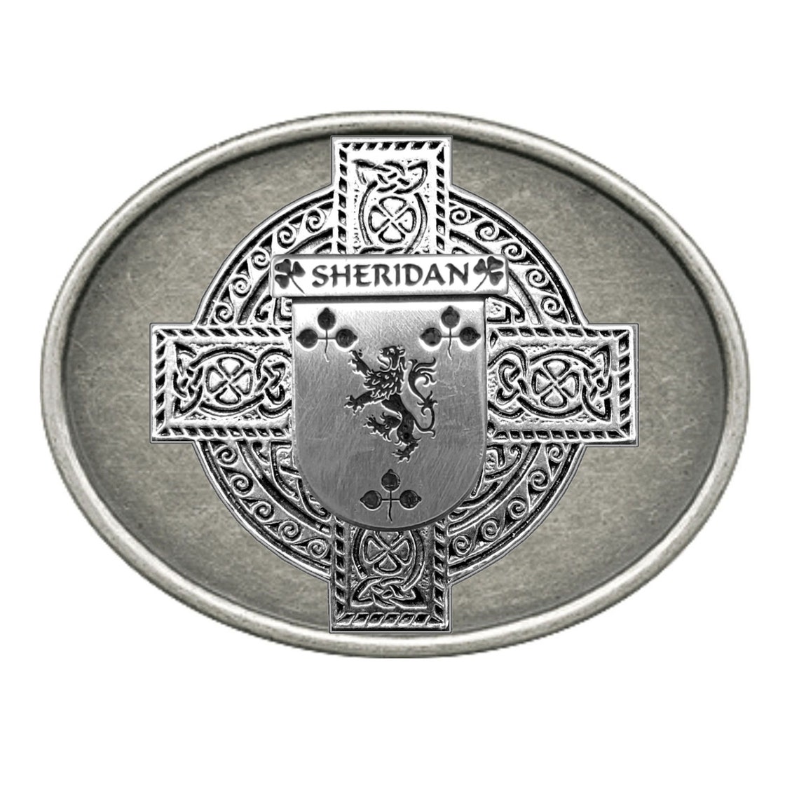 Sheridan Irish Coat of Arms Regular Buckle - Etsy