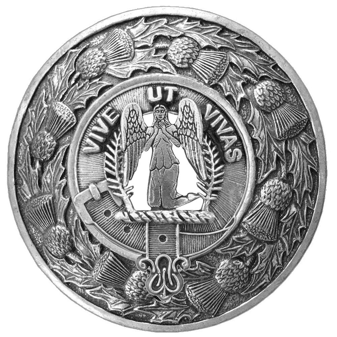 Falconer Clan Badge Scottish Plaid Brooch - Etsy