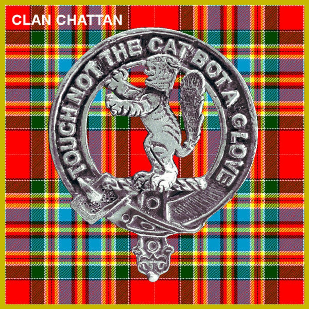 Clan Chattan Crest Scottish Cap Badge CB02 - Etsy
