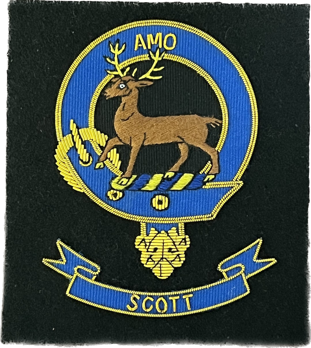 Scott Scottish Clan Embroidered Crest - Etsy