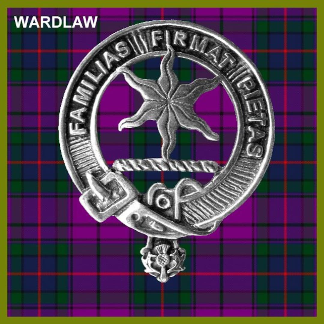Wardlaw Clan Crest Scottish Cap Badge CB02 - Etsy